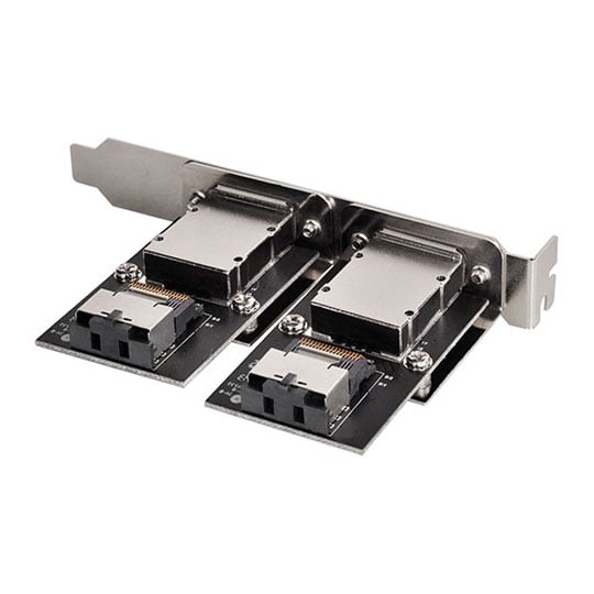 SilverStone TS821S 8 Bay Mini-SAS Storage 2.5" HDD/SSD Hotswap LN83368 ...