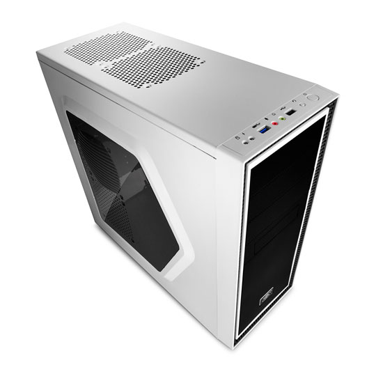 DEEPCOOL Tesseract SW-WH Mid Tower Windowed PC Case LN83822 - DP-ATX ...