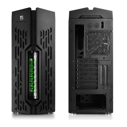 DeepCool Genome II Green Helix AIO PC Gaming Case LN83815 - DP-ATXLCS ...