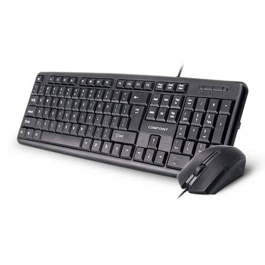 Compoint USB Keyboard & Optical 3 Button Scroll Mouse LN85391 - CP ...