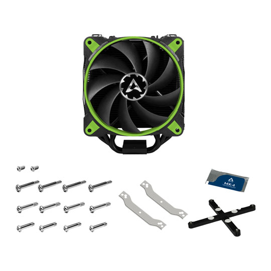 Arctic Green Freezer 33 eSports Push-Pull Intel/AMD CPU Cooler LN85587 ...