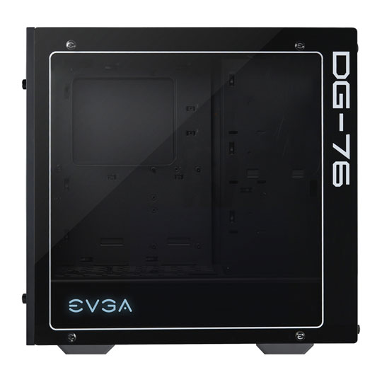 EVGA Black DG-76 RGB Glass Window Midi PC Gaming Case LN86464 - 160-B0 ...