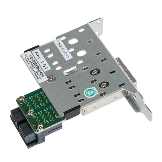 Supermicro AOM-SAS3-8I8E-LP 8-port Mini SAS HD Int-to-Ext Cable Adapter ...