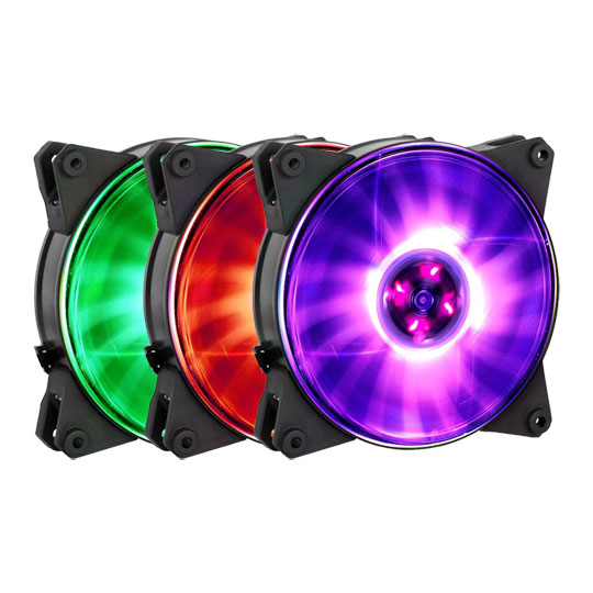 Cooler Master MasterFan Pro 120 AF RGB Fan - 3 Pack LN86851 - MFY-F2DC ...