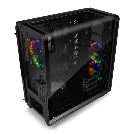 Thermaltake View 37 Gull Wing Windowed RGB Midi PC Gaming Case LN87662 ...