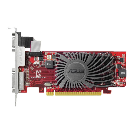 ASUS AMD Radeon R5 230 2GB Low Profile Passive Graphics Card LN88341 ...