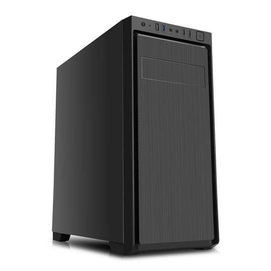 CiT Evolve Mid Tower PC Case with 500W PSU/Power Supply LN89417 - CIT ...