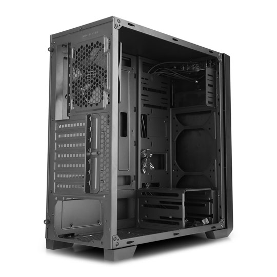 CiT Evolve Mid Tower PC Case with 500W PSU/Power Supply LN89417 - CIT ...