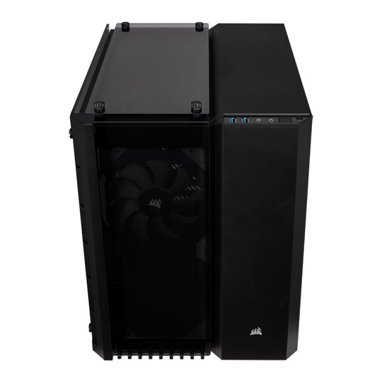 Corsair Crystal Black 280X Glass Micro ATX PC Gaming Case LN89658 - CC ...