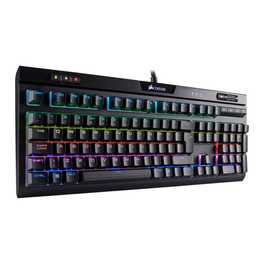Corsair STRAFE MK2 RGB MX Silent Mechanical Gaming Keyboard LN90034 ...