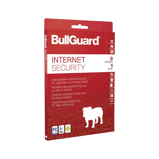 Bullguard Internet Security 2018 3 Devices 1 Year LN90043 - BG1806 ...