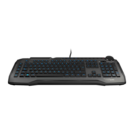 ROCCAT Horde Membranical Gaming Keyboard Backlit Blue LED with Tuning ...