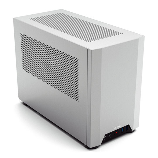 SFFLAB NCASE M1 White MiniITX PC Case LN90384 | SCAN UK