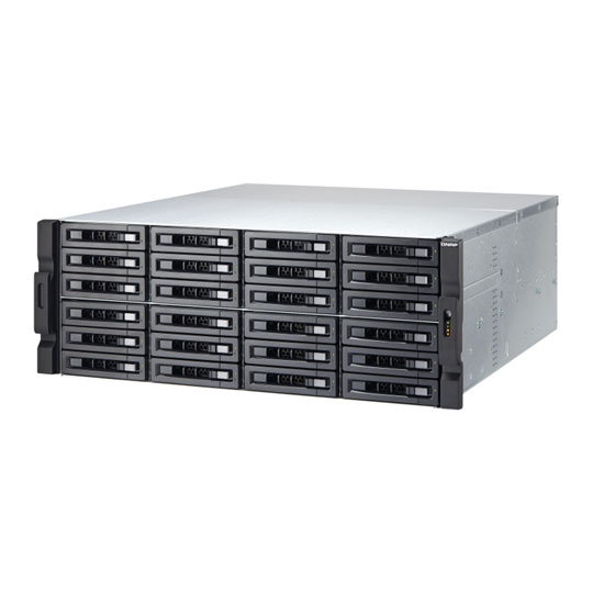 24 Bay QNAP Rack mount with 192TB Storage 16x12TB Enclosure LN90579 ...