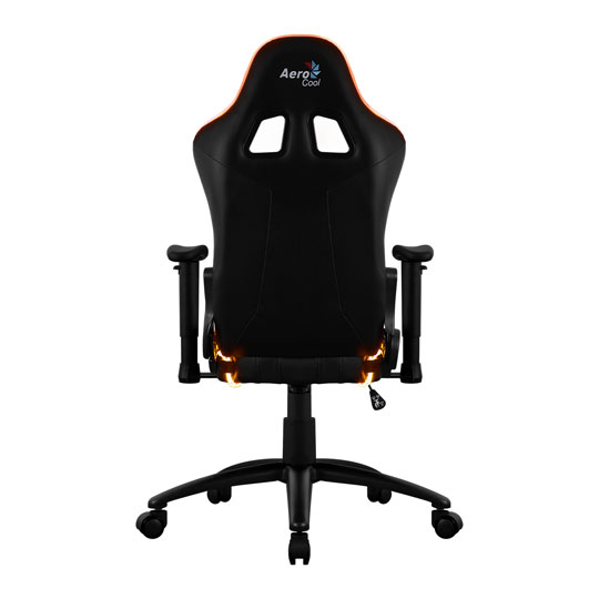 Aerocool ac120 air black gaming chair with rgb lighting store