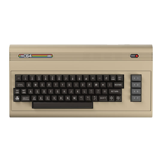 Commodore 64 Mini Retro PC Legacy Games Console CBM64 with Joystick ...