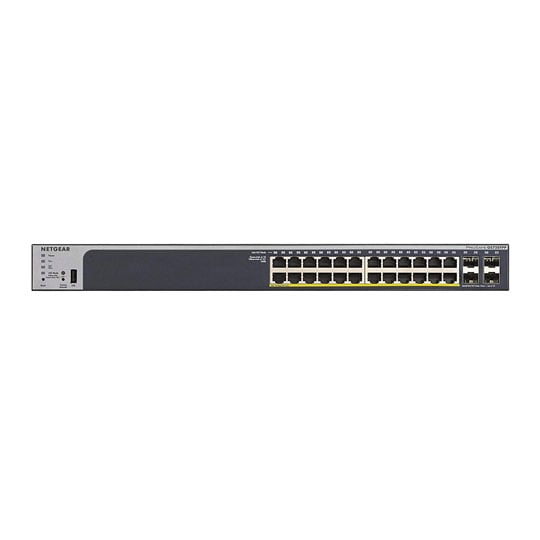 Netgear GS728TPP ProSafe V2 28 Port PoE Plus Smart Switch 384W LN92701 ...