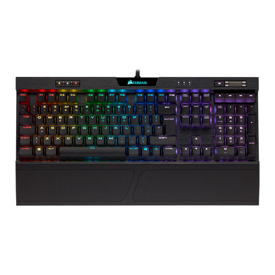 Corsair K70 RGB MK.2 Low Profile RapidFire Mechanical Gaming Keyboard ...