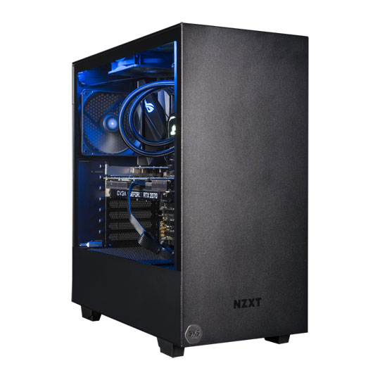 Overclocked Gaming PC with NVIDIA RTX 2070 and AMD Ryzen 7 2700X ...