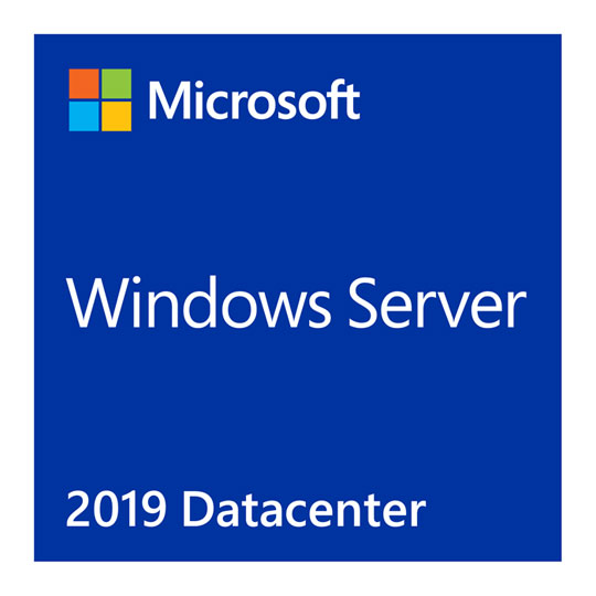 Windows Server 2019 Datacenter OEM 16 Core Single Server License+Media ...