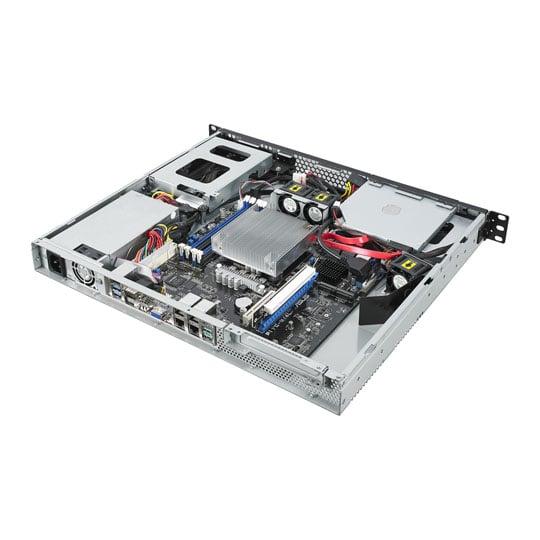 ASUS 1U Rackmount RS100 E10 PI2 Xeon E Barebone Server LN94714 ...