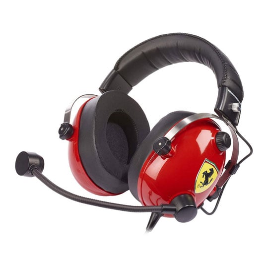 Thrustmaster T.Racing Scuderia Ferrari Edition Gaming Headset 3.5mm RED ...