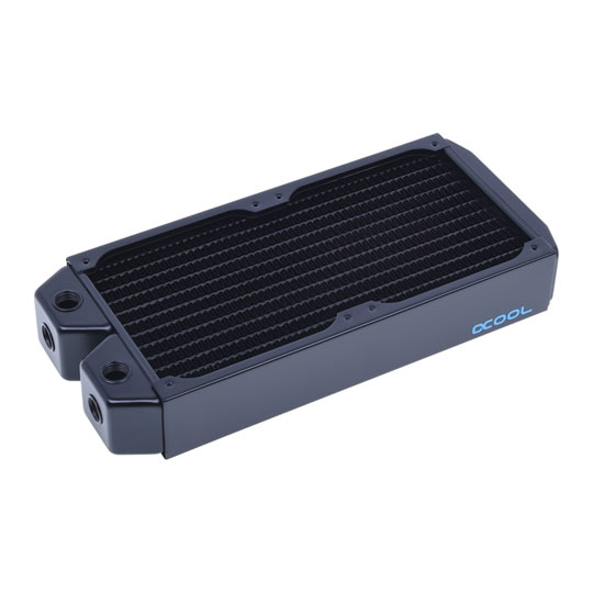 Alphacool NexXxoS XT45 240mm Full Copper Water Cooling Radiator LN94787 ...