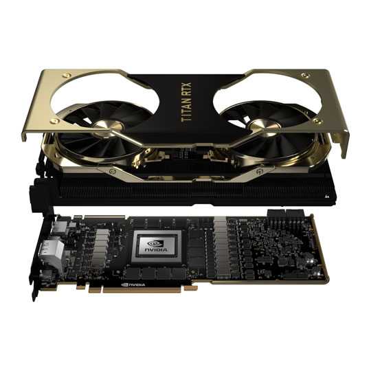 NVIDIA TITAN RTX 24GB Professional Ray Tracing Turing Graphics Card ...