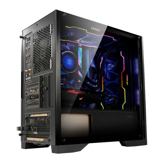 Antec DP301M Tempered Glass ARGB micro ATX Gaming Case LN95726 - 0 ...
