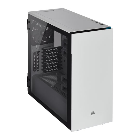 Corsair Carbide 678C Quiet Mid Tower PC Gaming Case with Tempered Glass ...