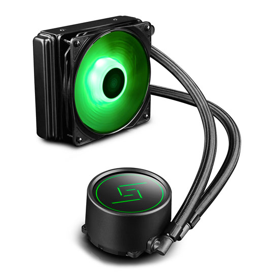 DEEPCOOL 120mm RGB Intel/AMD CPU Liquid Cooler LN96695 - DP-H12RF ...