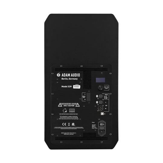 (Ex-Dispay) ADAM Audio - S3V 9" 3-way Powered Midfield Studio Monitor ...