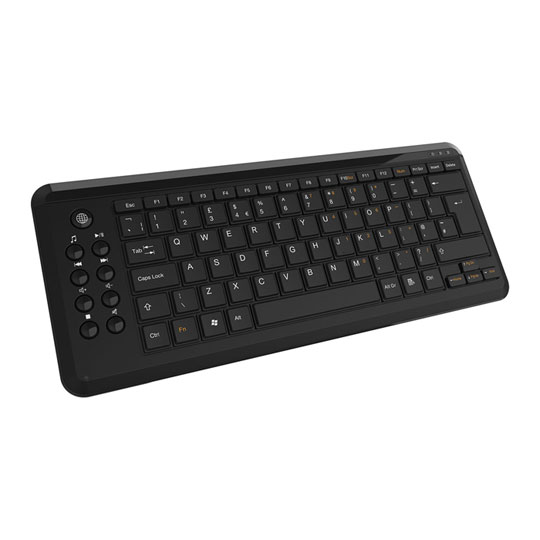 CIT WK-838 Compact Home/Office PC/Mac USB Multimedia Keyboard LN97038 ...
