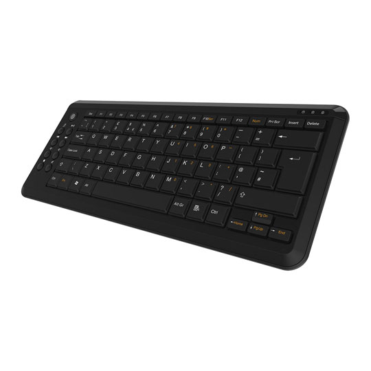 CIT WK-838 Compact Home/Office PC/Mac USB Multimedia Keyboard LN97038 ...