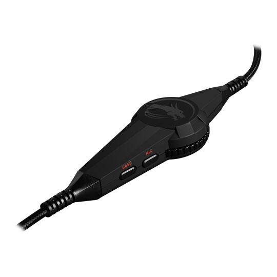 MSI DS502 Virtual 7.1ch Surround Sound Gaming Headset PC/Console ...