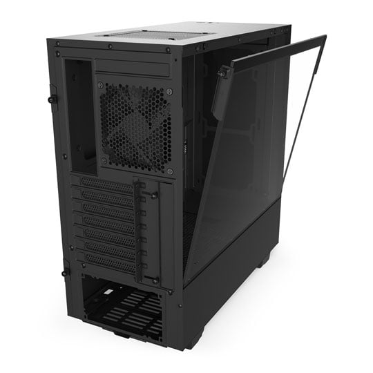 NZXT Black H510 Mid Tower Windowed Enthusiast PC Gaming Case LN98804 ...