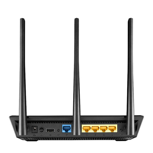 Asus RT-AC66U B1 Dual Band Gigabit WiFi Router with AiProtection ...