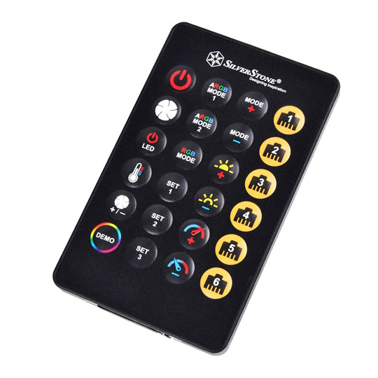 SilverStone SST-LSB02-E Multifunction Addressable RGB Control Box ...