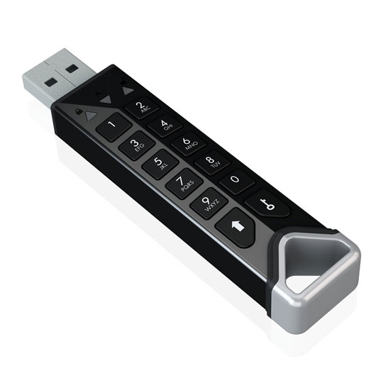iStorage 128GB Encrypted Secure Keypad USB Flash Drive LN100670 - IS-FL ...