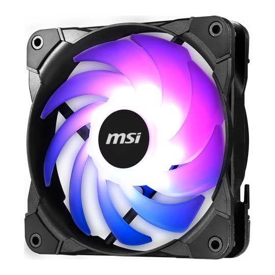 MSI Rainbow Fan Kit 3x 120mm ARGB PWM Fans 600-1500 RPM LN101058 - 306 ...