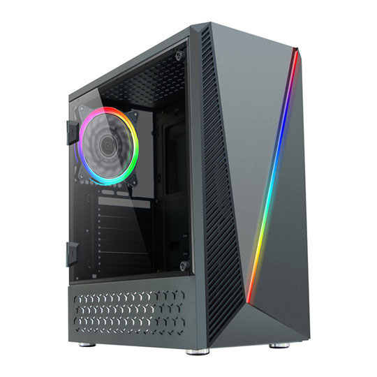 CiT C1055 Windowed Mid Tower PC Gaming Case LN101147 | SCAN UK