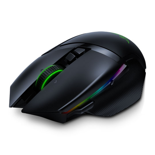 Razer Basilisk Ultimate Optical Wireless/Wired RGB Gaming Mouse with ...
