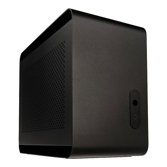 Streacom DA2 Mini ITX Premium Aluminum Case - Black LN104231 - ST-DA2 ...