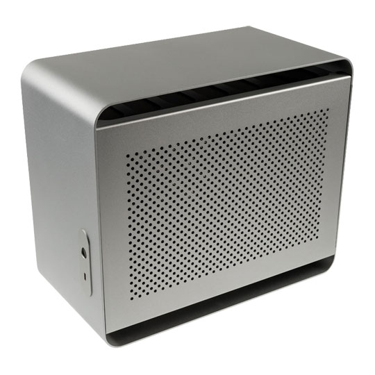 Streacom DA2 Mini ITX Chassis - Silver LN104232 - ST-DA2-SILVER | SCAN UK