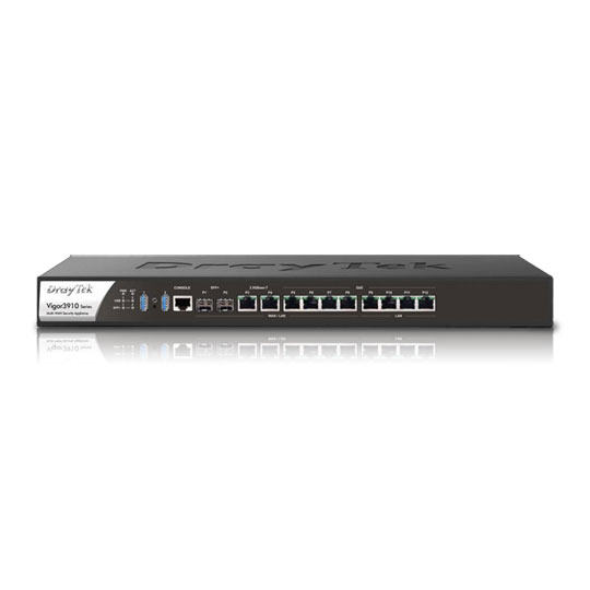 Draytek Vigor V3910 Multi-WAN 10GbE Router with SFP+ LN104239 - V3910-K ...
