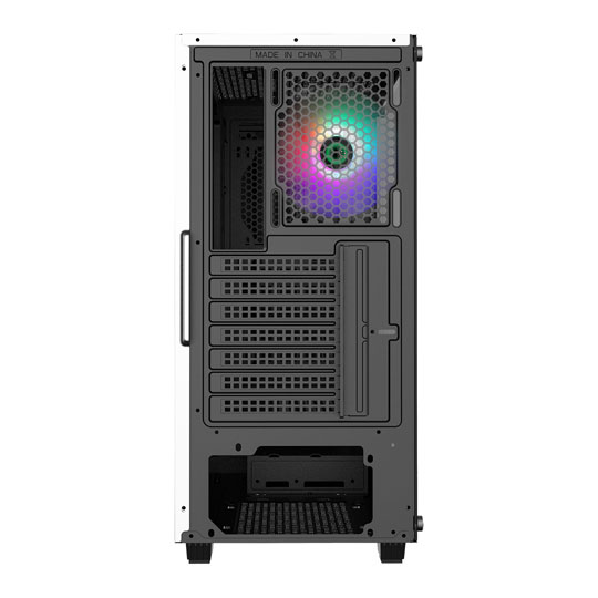 GameMax White Diamond ARGB Windowed Mid Tower PC Gaming Case LN104798 ...