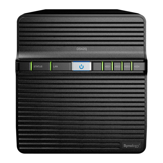 Synology DiskStation DS420J 4 Bay Desktop NAS Enclosure LN105301 ...