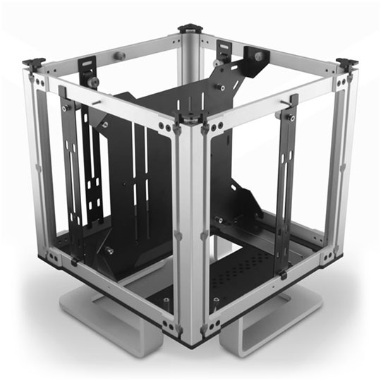 Streacom DB4 Aluminium Fanless Case - Silver LN105482 - ST-DB4-SILVER | SCAN UK