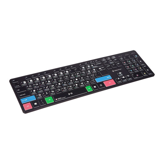 EditorsKeys DaVinci Resolve Wireless Keyboard LN106460 - DAVN-WL-WIN-UK ...