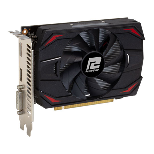 PowerColor AMD Radeon RX 550 4GB RED DRAGON Graphics Card LN106968 ...